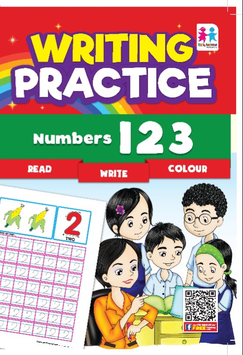 Writing Practice Numbers 123 – Edukidbooks
