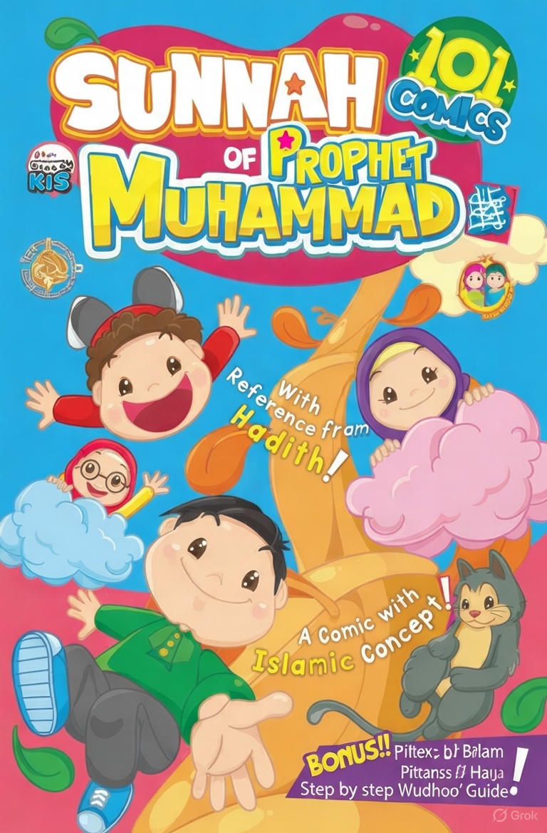 101 Comics Sunnah of Prophet Muhammad – Edukidbooks