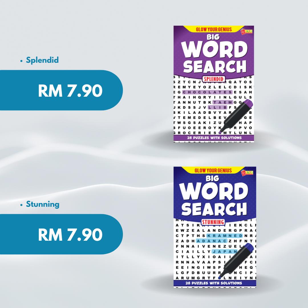 Big Word Search A4 – Edukidbooks