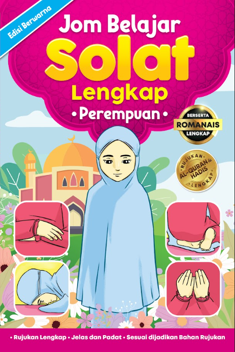 Jom Belajar Solat Lengkap Perempuan (R) – Edukidbooks